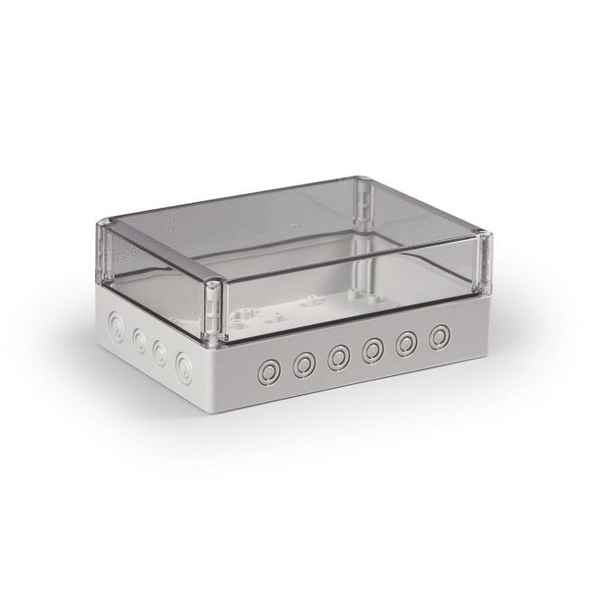 Asennuskotelo Ensto PC Cubo S 175x250x100 mm metriset aihiot kirkas ...