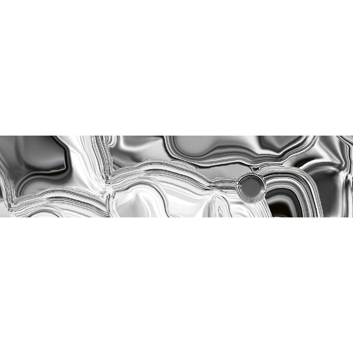 Välitilatarra Dimex Liquid Chrome Silver 180-350x60cm | Taloon.com