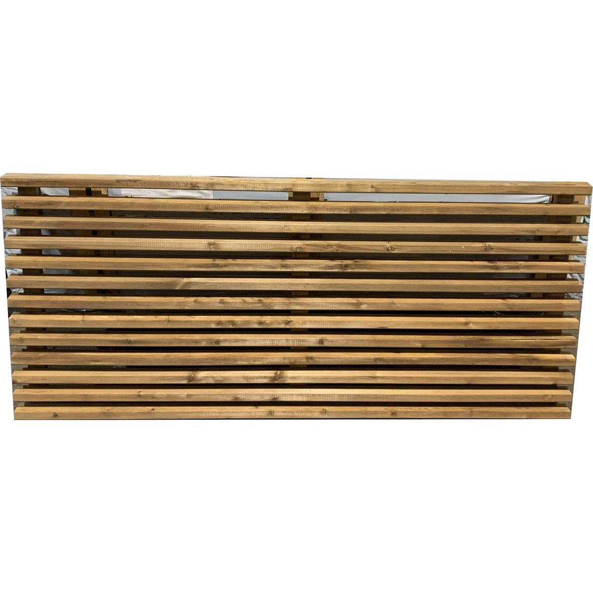 Aitaelementti Suunnikas 1860x800mm, painekyllästetty ruskea, 2-laatu ...