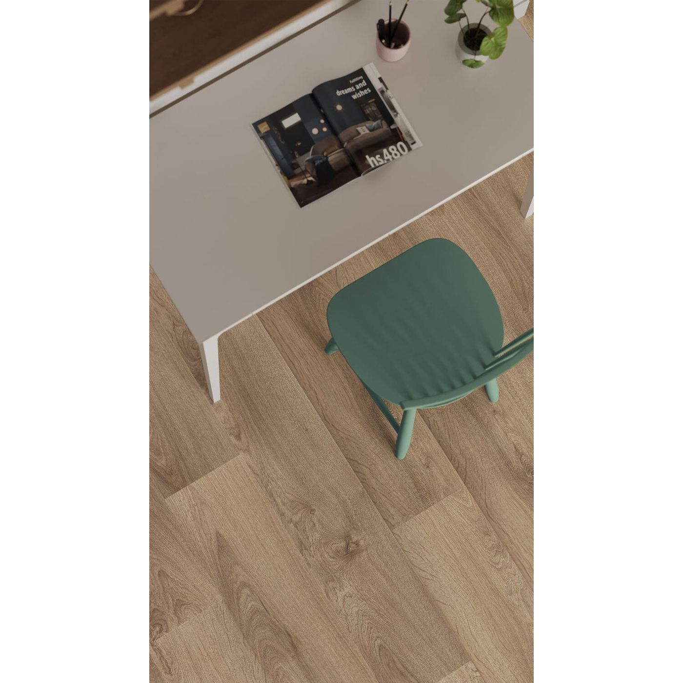 Vinyylimatto Tarkett Iconik Texstyle Prestige Oak Light Brown, leveys ...
