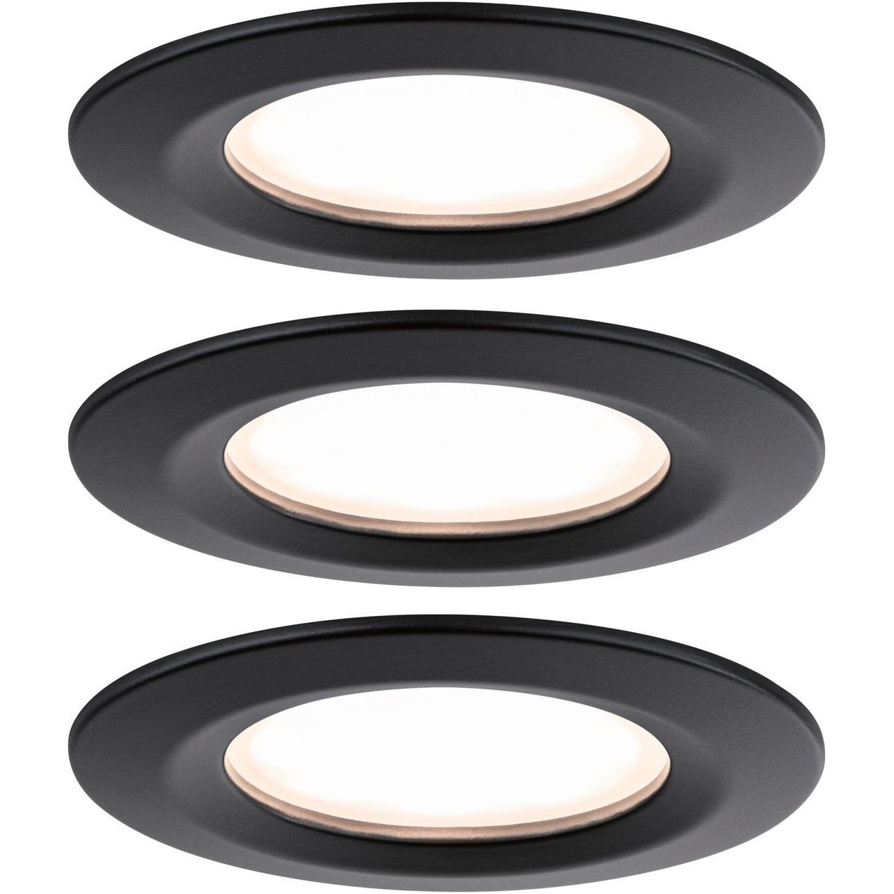 Upotettava LED-valaisin Paulmann Nova Plus Coin Rigid, 3kpl, IP44 ...