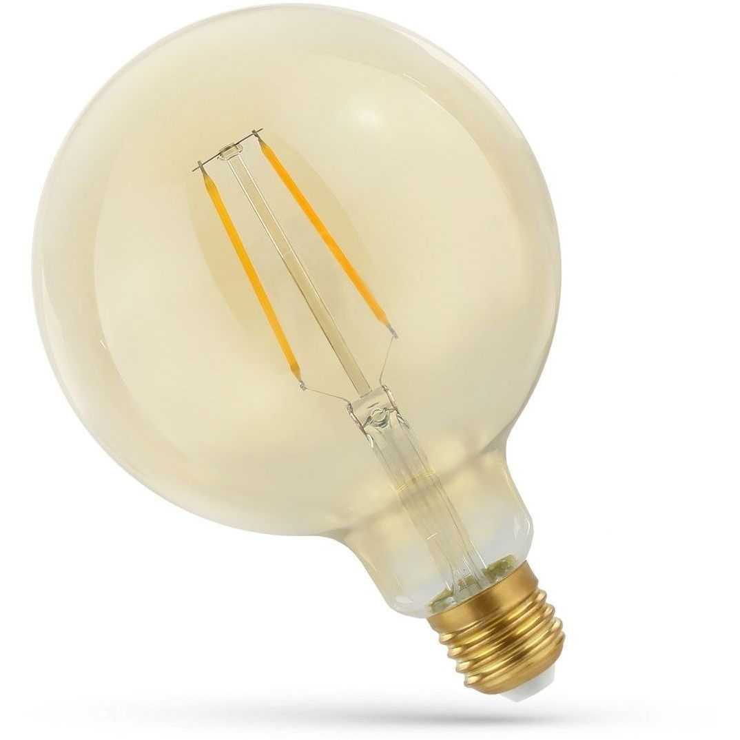 LED-lamppu Spectrum E27 pallo G125 2W 230V 2400K Retroshine | Taloon.com