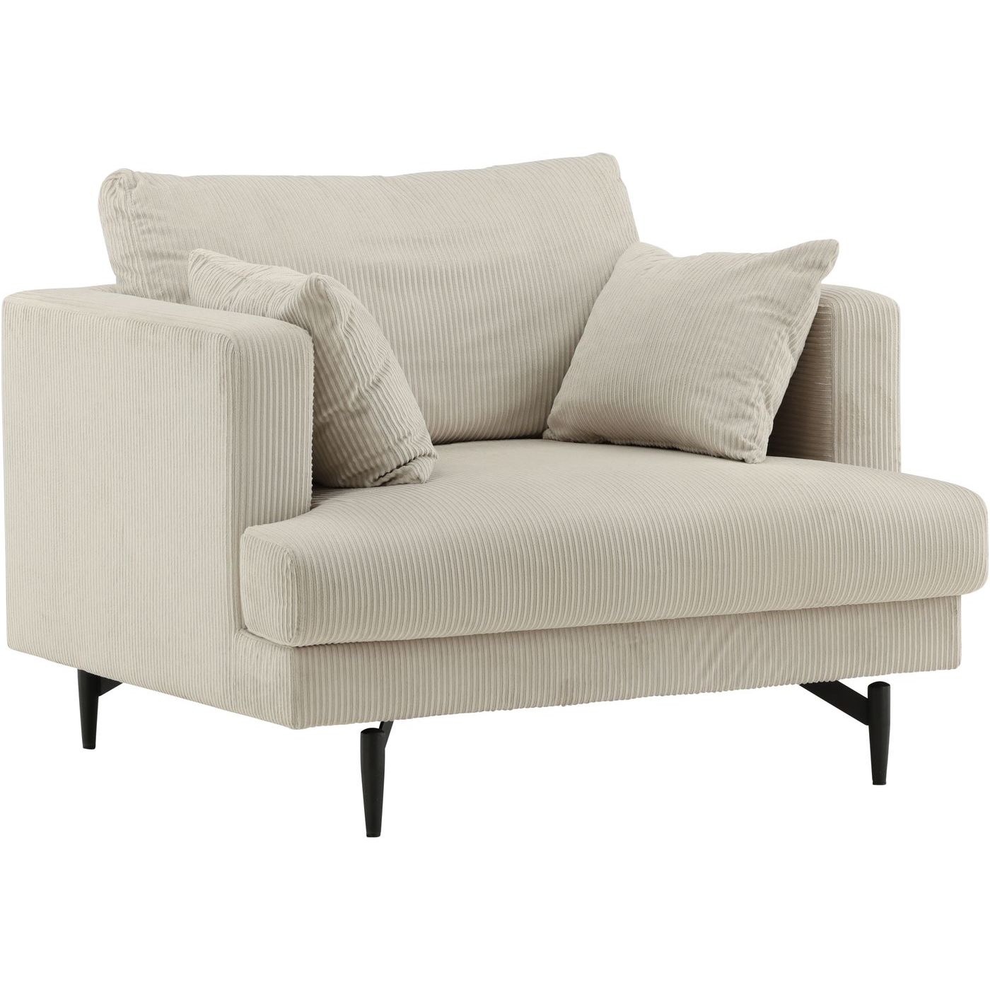 Nojatuoli Venture Home Sofia, vakosametti, beige | Taloon.com