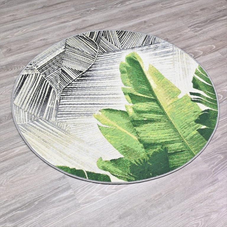 Matto Village's Palmu pyöreä Ø120cm vihreä | Taloon.com