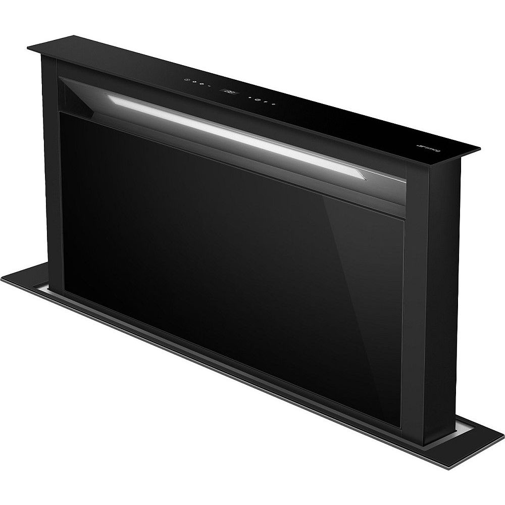 Työtasoon asennettava liesituuletin Smeg KDD90CNE2, 90cm, musta ...