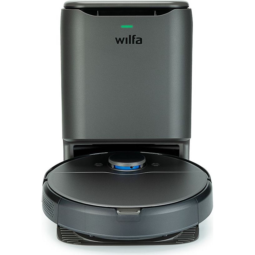 Moppaava robotti-imuri Wilfa Innobot RVC-D4000SL+ tyhjennystelakalla ...
