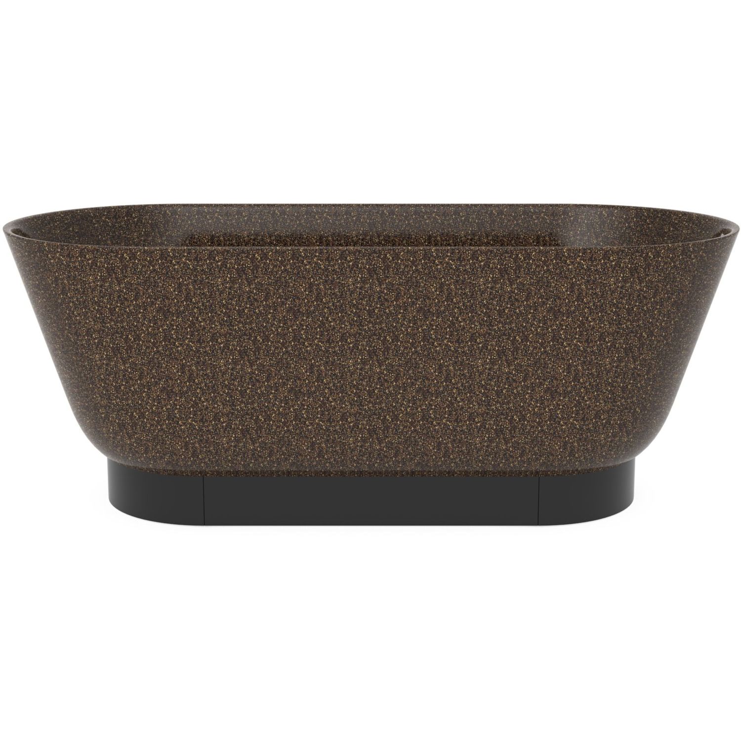 Kylpyamme Woodio Flow Root, 1600x700mm, ruskea | Taloon.com