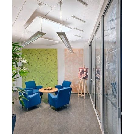 Akustiikkalevy Ecophon Master SQ A 600x1200x40mm valkoinen 6kpl 4,32m²/pkt | Taloon.com