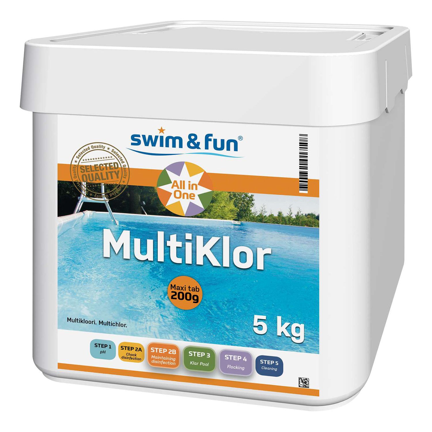 Allastabletti Swim & Fun MultiKlor Maxi tab 5 kg - Taloon.com
