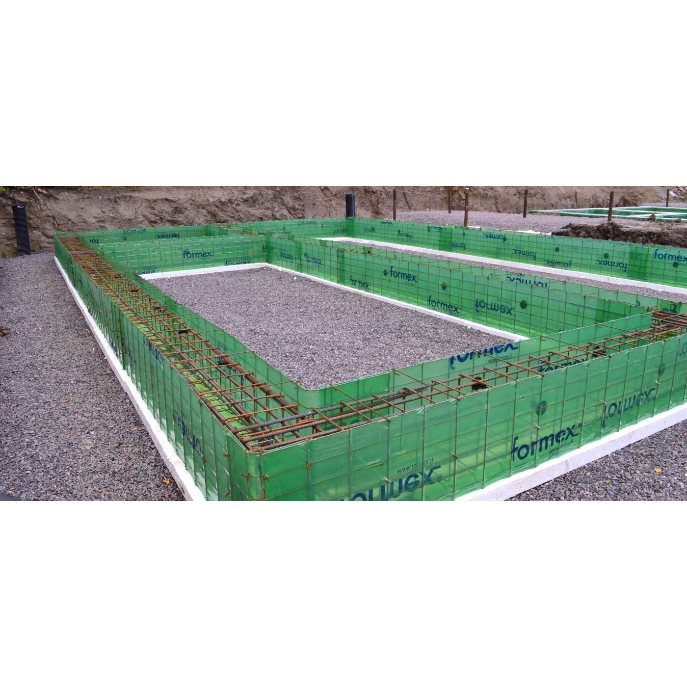 Anturamuotti Formex 550x500x5000mm - Anturamuotit - Taloon.com