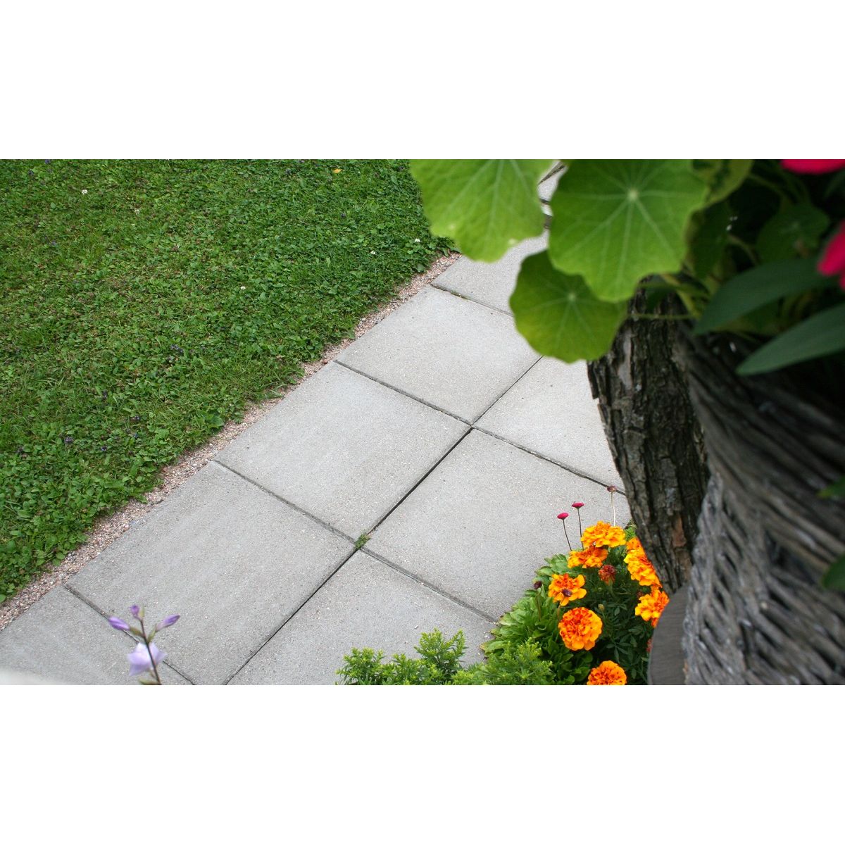 Betonilaatta HB-Betoni 398x398x50 mm musta - Taloon.com