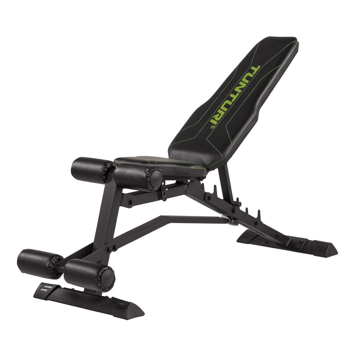 Harjoittelupenkki Tunturi UB80 Utility Bench kokoontaitettava max. 150 ...