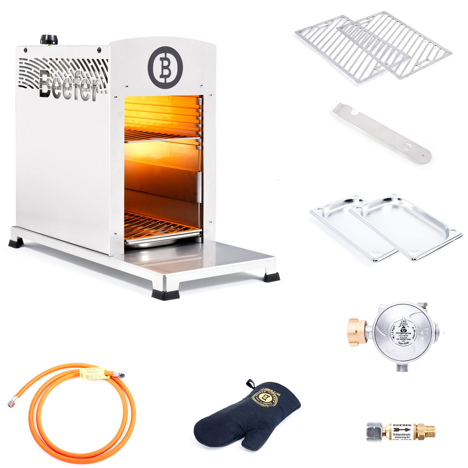 Kaasugrilli Beefer One Pro 1 poltin | Taloon.com