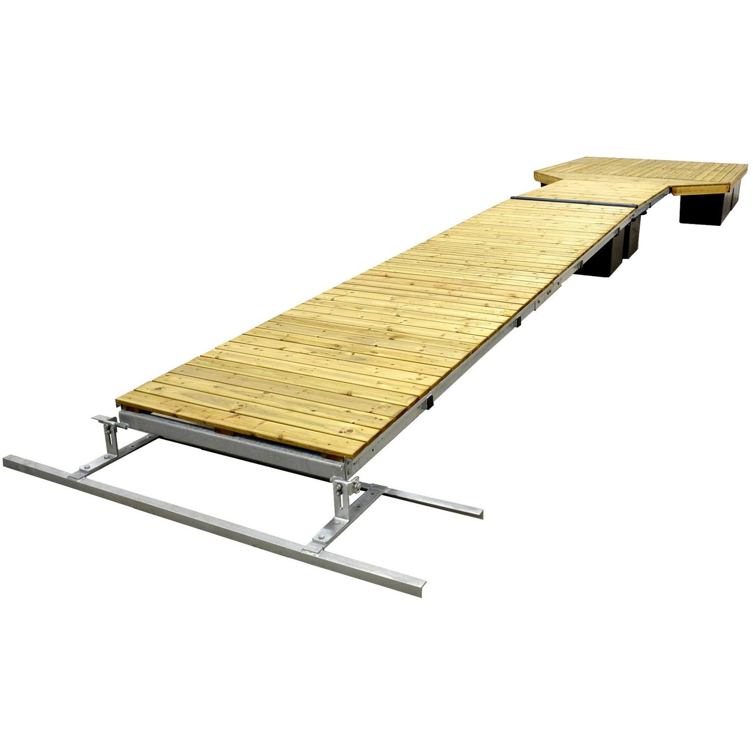Laituri Luoman Lumme 2,3x9,3 m + ponttonit - Taloon.com