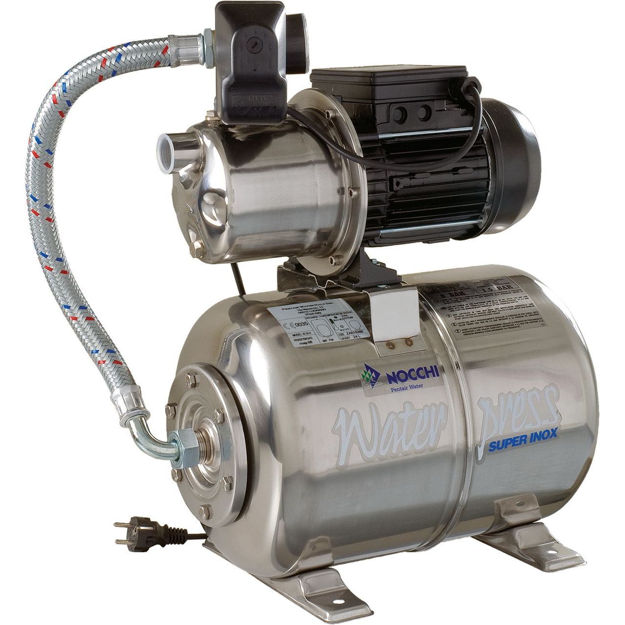 Vesiautomaatti Nocchi Waterpress Super Inox 60-50 | Taloon.com