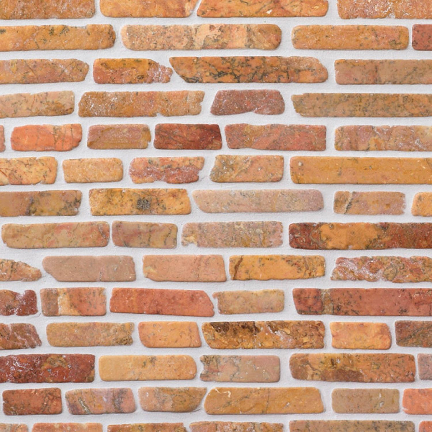 Marmorimosaiikki Qualitystone Stick Terra, verkolla, 10 mm x vapaa ...