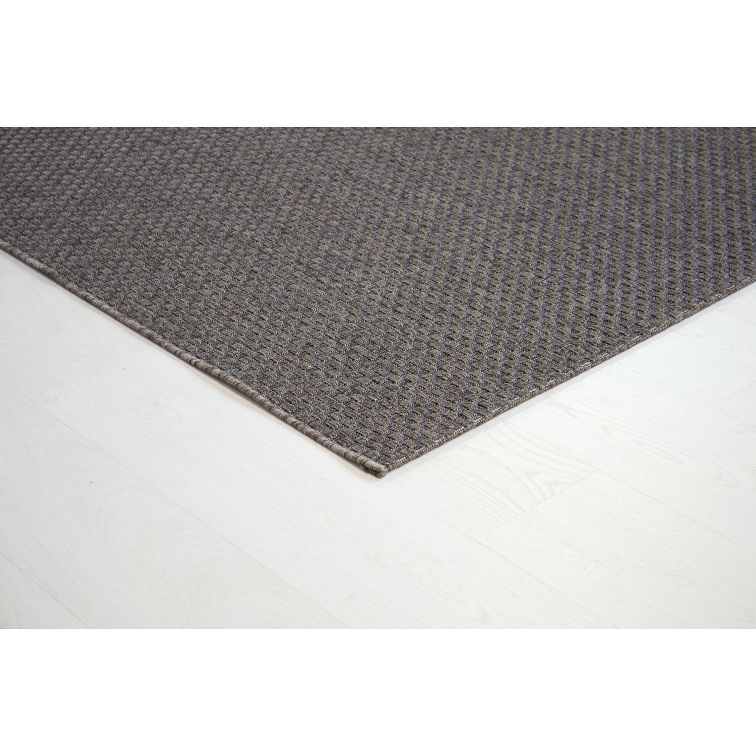 Matto Louhi 80x250 cm ruskea/tummanharmaa | Taloon.com