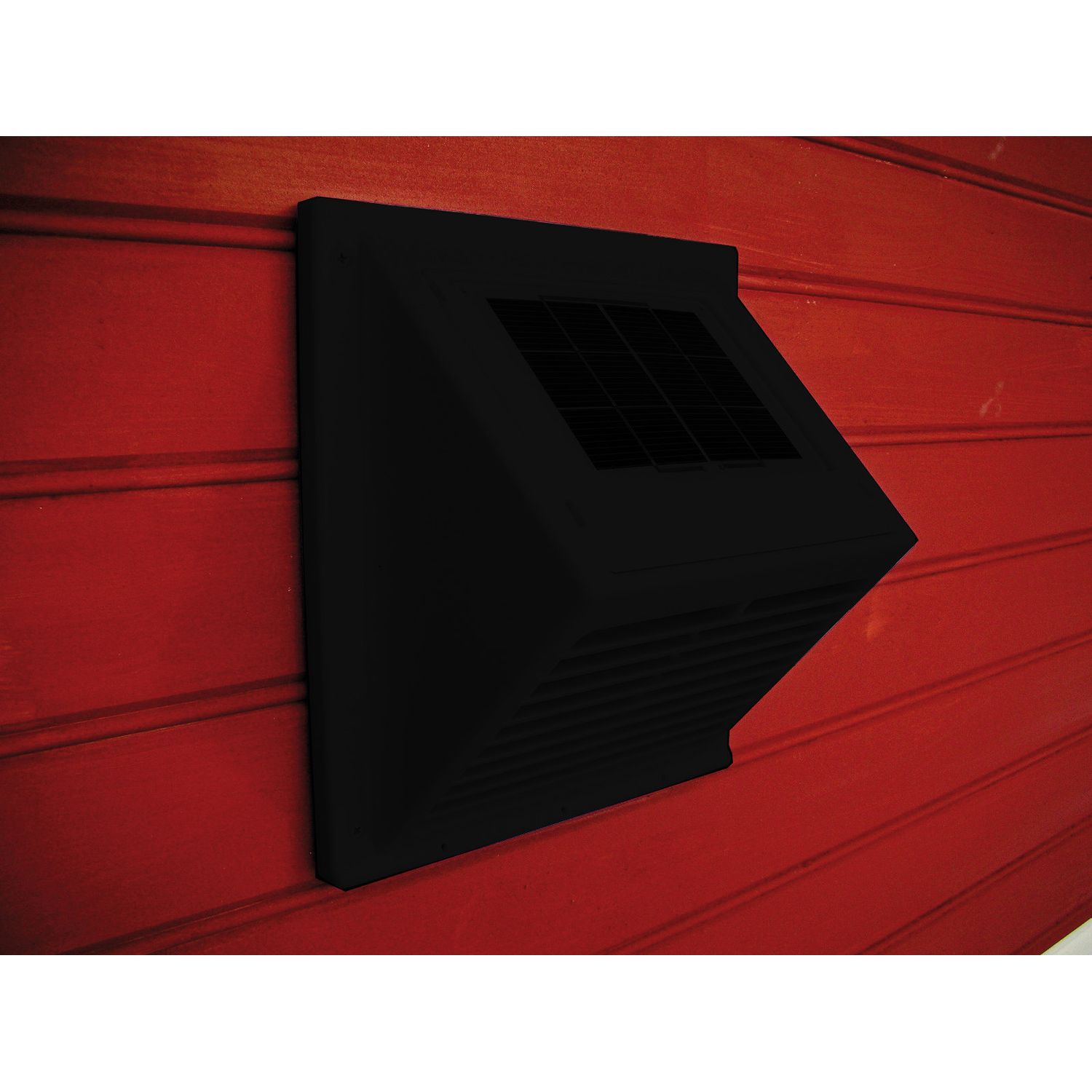 MiniVent-tuuletin Sunwind integroidulla aurinkopaneelilla musta ...