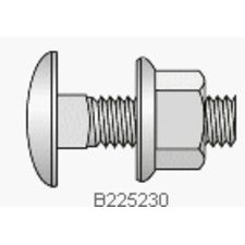 Ruuvi+mutteri M6 B13-50 50KPL/PAK | Taloon.com