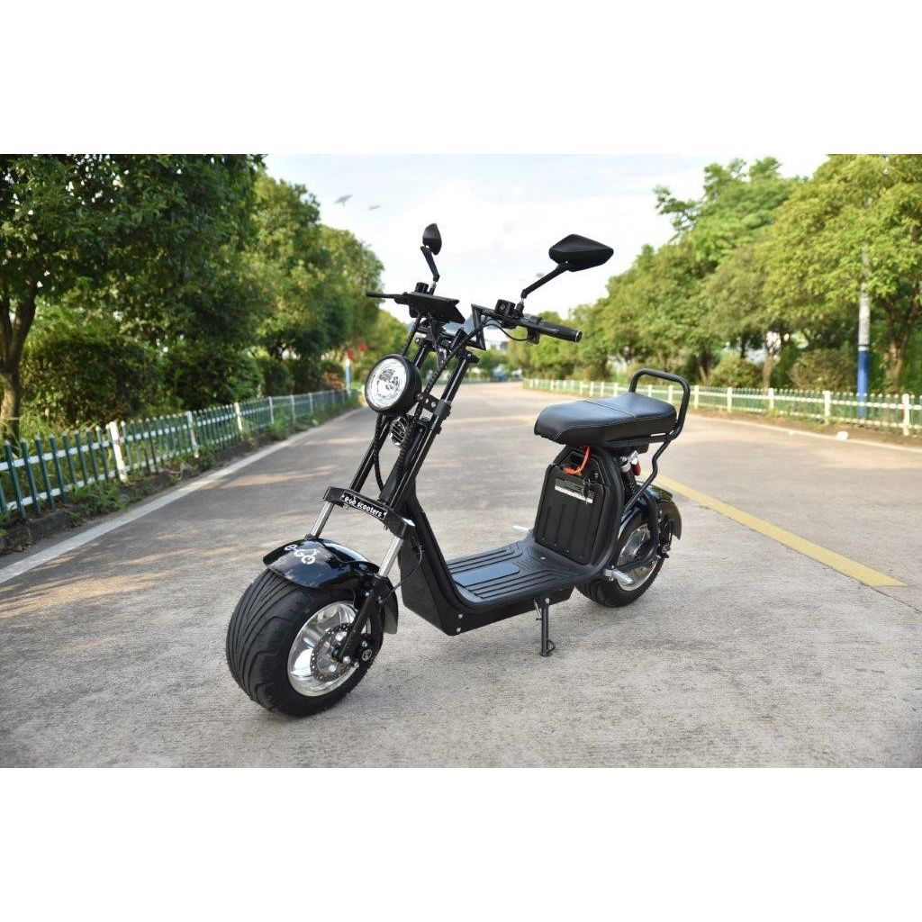 Sähköskootteri E-go Rider 1000 W musta | Taloon.com