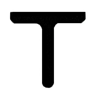 T-tanko teräs 60x60x7 mm S235JR pituus 6 m | Taloon.com