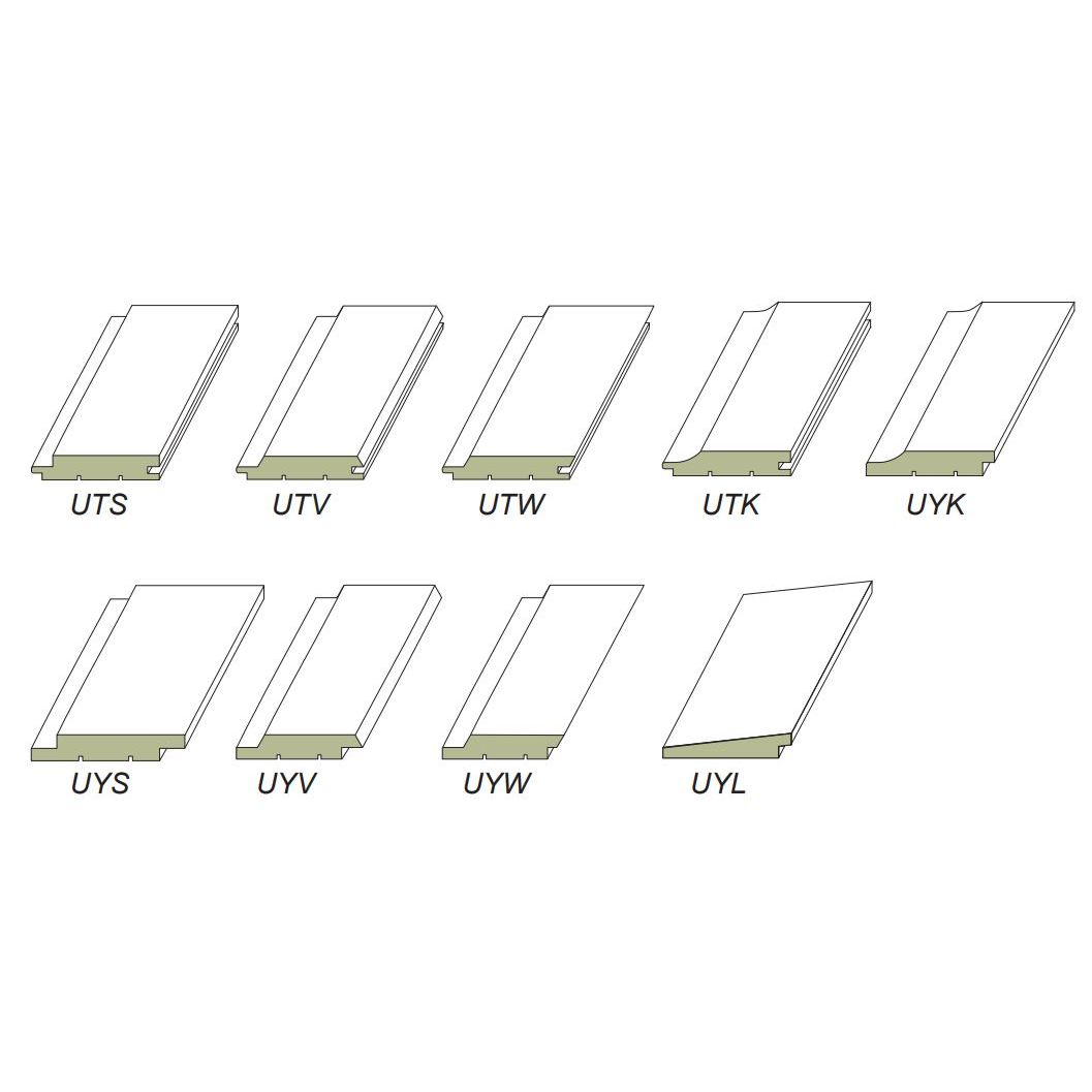 Ulkoverhouspaneeli Wicco UTV kuusi 23x120 mm ST 3S pohjamaalattu ...