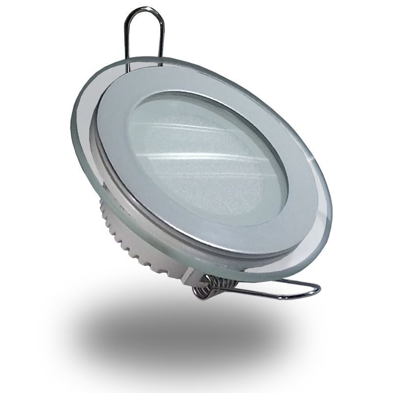 Upotettava LED-valaisin V-TAC VT-602G RD 6W 230V 3000K 420lm IP20 Ø 100mm valkoinen - Taloon.com