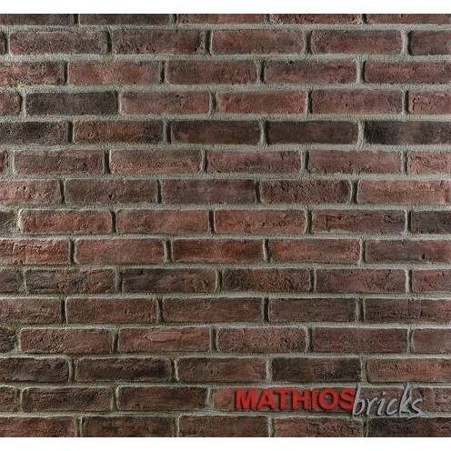 Verhoilukivi Mathios Stone Masterbrick Dark Red | Taloon.com