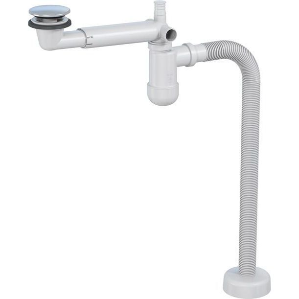 Säädettävä vesilukko Prevex Preloc 420, pop-up tulppa, taipuisa putki ...