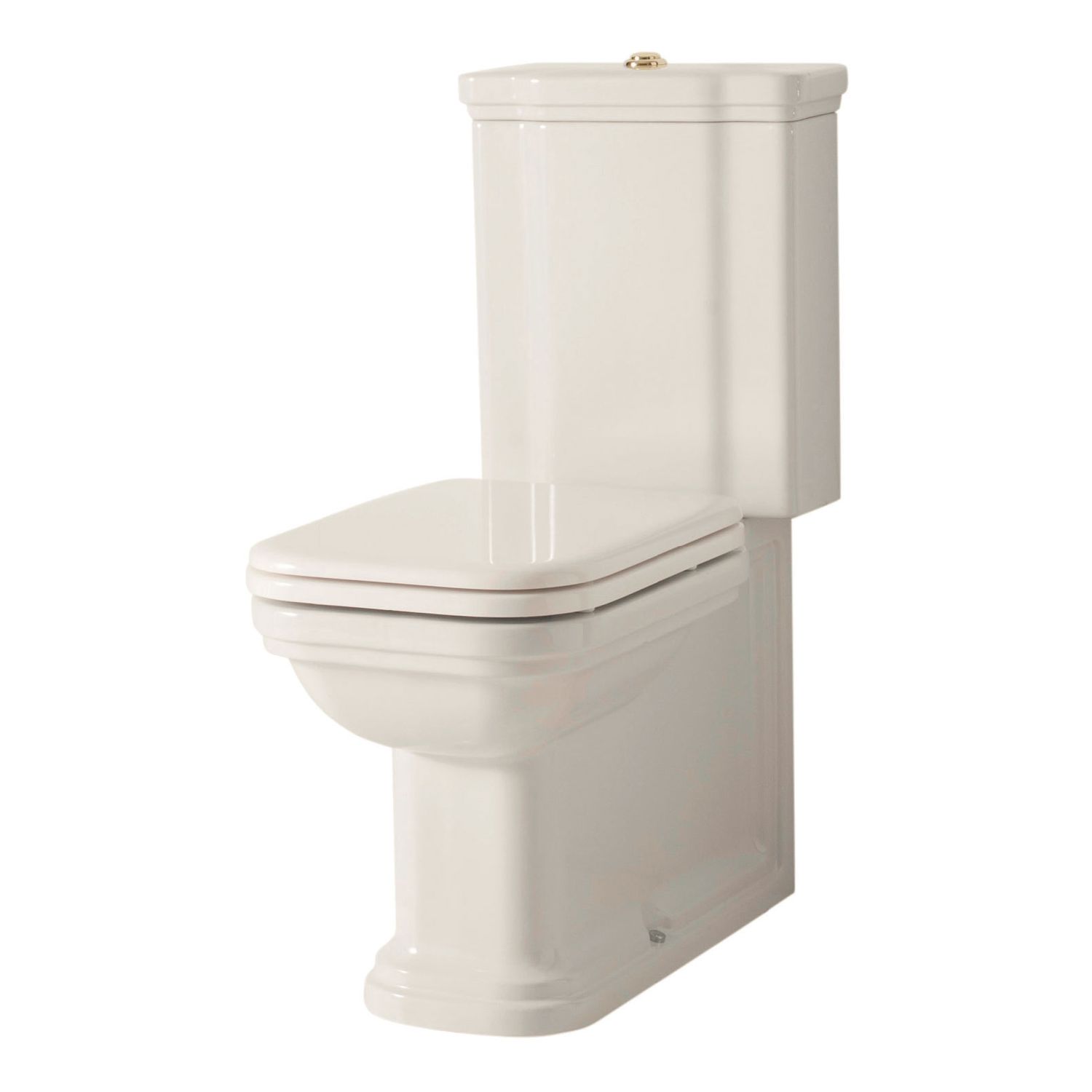 WC-istuin Kerasan Waldorf 3 3/6l kaksoishuuhtelu pronssi | Taloon.com
