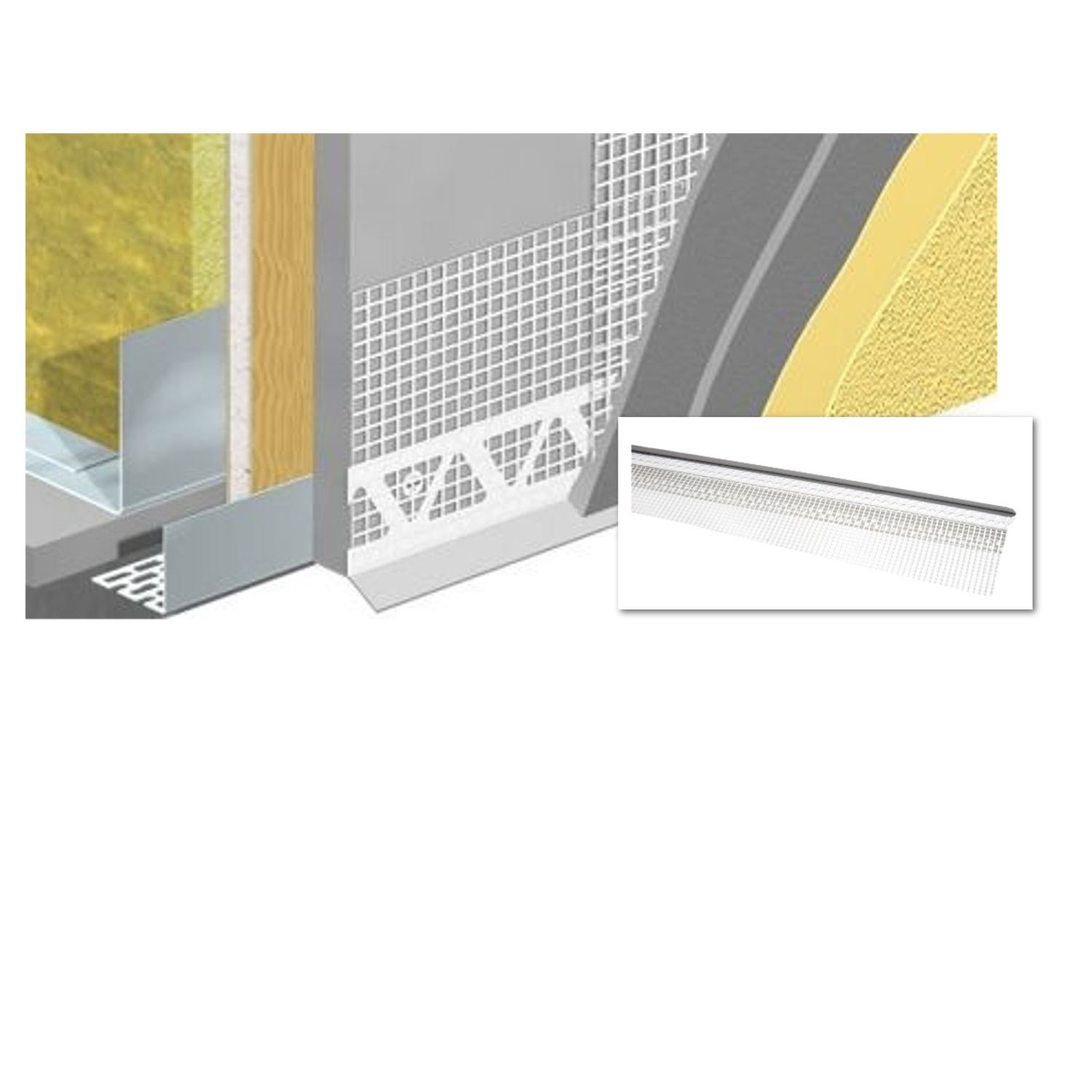 Aloitusprofiili Weber 6485 2,5 m | Taloon.com