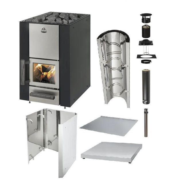 Pihasauna Suomi 100 sauna Tammiston puu | Taloon.com