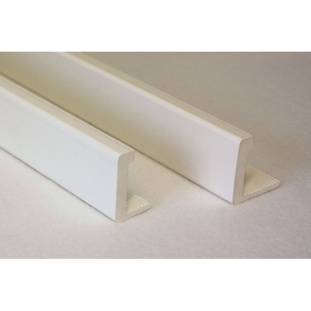 Peitelistat Panelia Woods märkätilakarmiin, 12x42/2200mm, valkoinen pvc ...