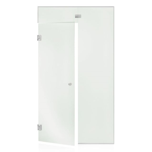 Saunan lasiseinä Andres Glass, ovi, lisäpala, korkea ikkuna, saranat ...