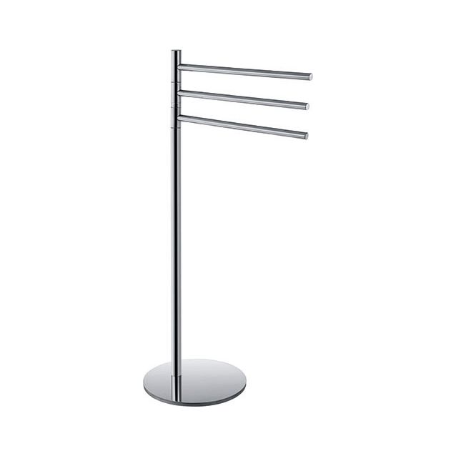 Pyyheteline Bemeta Omega, vapaasti seisova, kolme tankoa, hopea ...