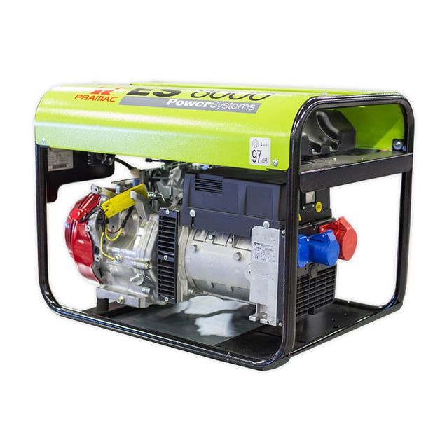 Generaattori Pramac ES8000 THHPI 3-vaiheinen Bensiini | Taloon.com