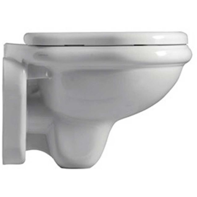 Seinä-WC-istuin Lavabo Retro, valkoinen | Taloon.com