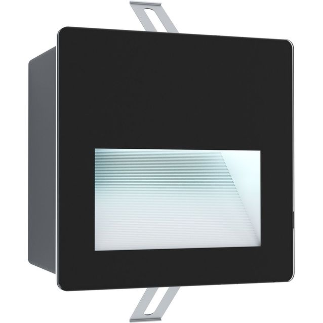 LED-Upotettava ulkovalaisin Eglo Aracena 14x14cm musta | Taloon.com