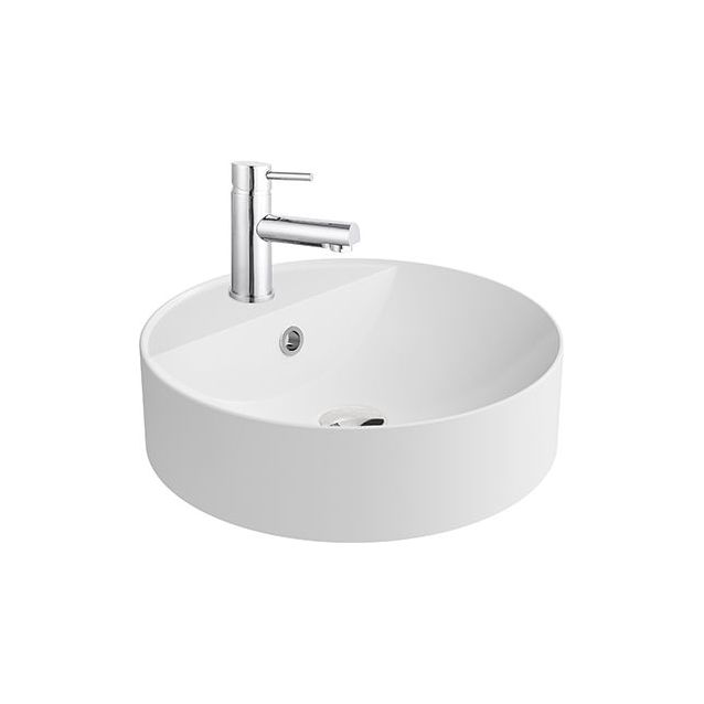 Malja-allas Otsoson Usva, Ø400 mm, valkoinen | Taloon.com