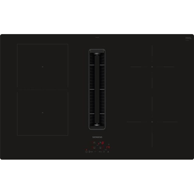 Induktiotaso liesituulettimella Siemens iQ300 ED811BS16E 80cm | Taloon.com