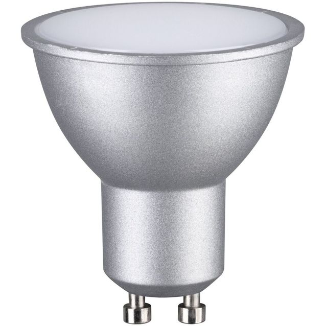 LED-kohdelamppu Paulmann Reflector, Urail-järjestelmään, GU10, 460lm, 5.7W, 2700K, mattakromi ...