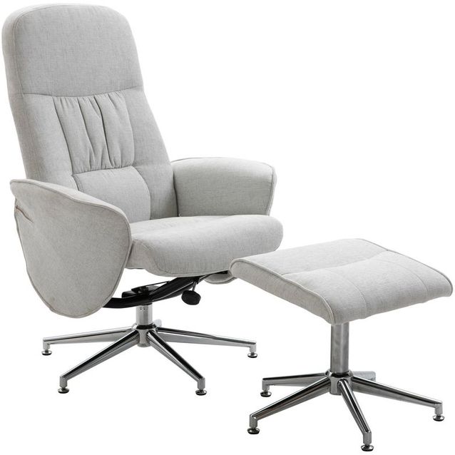 Mekanismituoli rahilla Venture Home Rolf, harmaa | Taloon.com