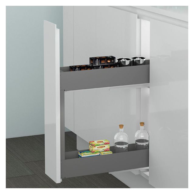 Alakaapin vetovaunu Inoxa Jolly M15/M20 kapea sivukiinnitteinen ...