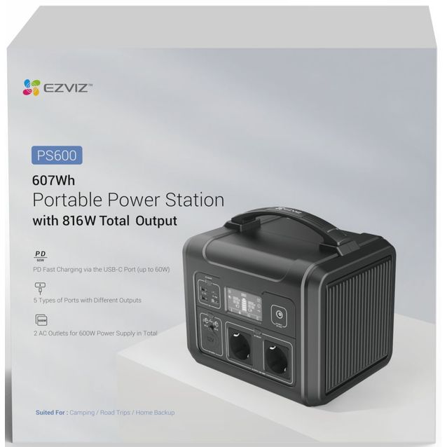 Virta-asema EZVIZ PS600 | Taloon.com