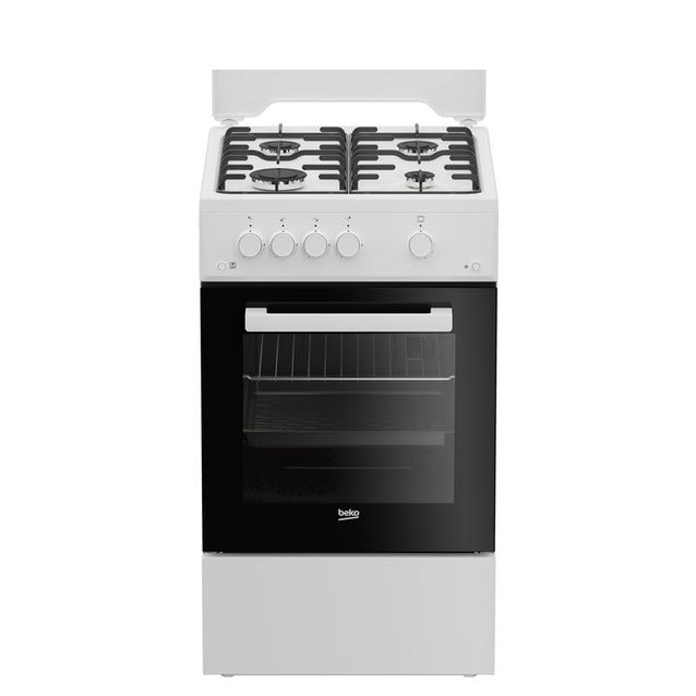 Kaasuliesi kaasu-uunilla Beko FSG52020FX, 50cm, teräs | Taloon.com