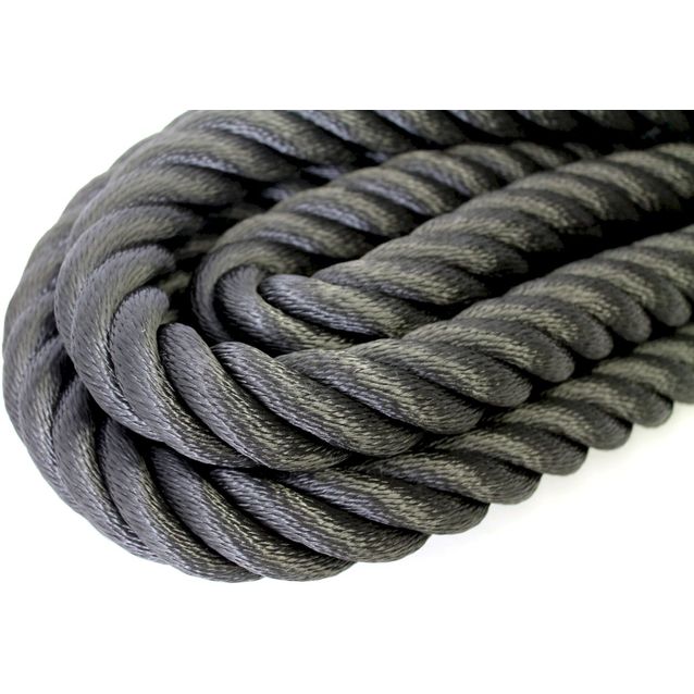 Kaideköysi Piippo keinohamppu musta 36mm x 10m | Taloon.com