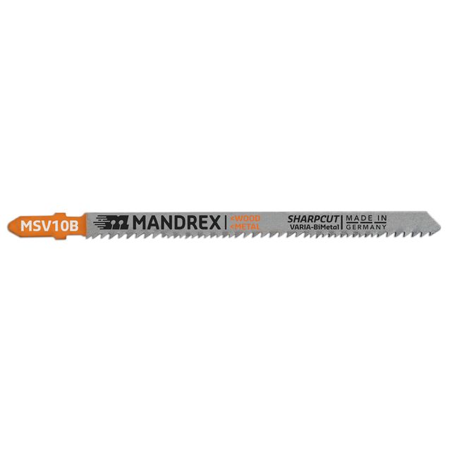 Pistosahanterä Mandrex Sharpcut-Varia 132 mm S3-100 mm bimetal 2 kpl ...