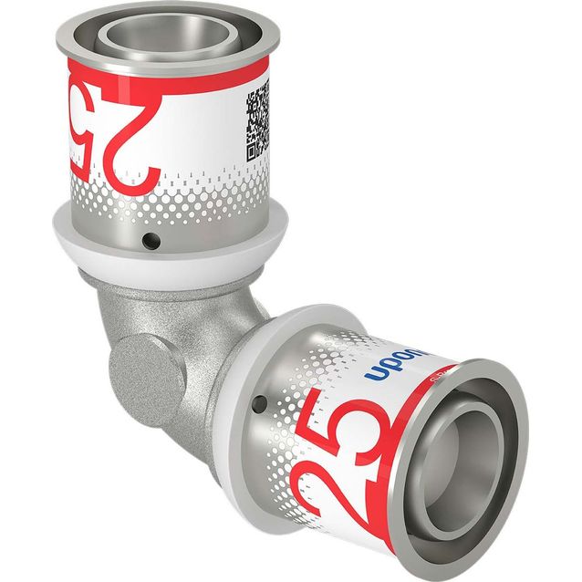 Puristuskäyrä Uponor S-Press Plus 90° 25-25 | Taloon.com