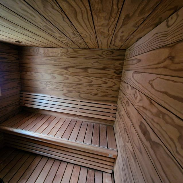 Saunapaneeli Sun Sauna 19x140x2400 mm STS4 radiata mänty | Taloon.com