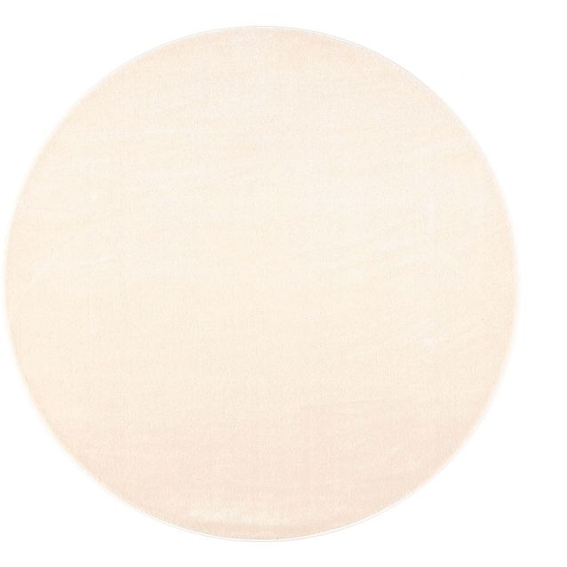 Matto VM Carpet Satine, mittatilaus, pyöreä, valkoinen | Taloon.com